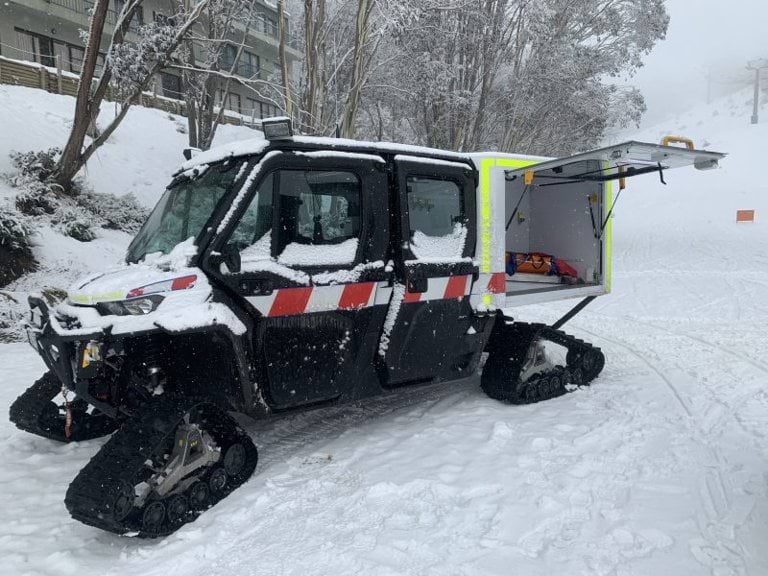 AV snow vehicles a finalist in WorkSafe awards | ambulance.vic.gov.au
