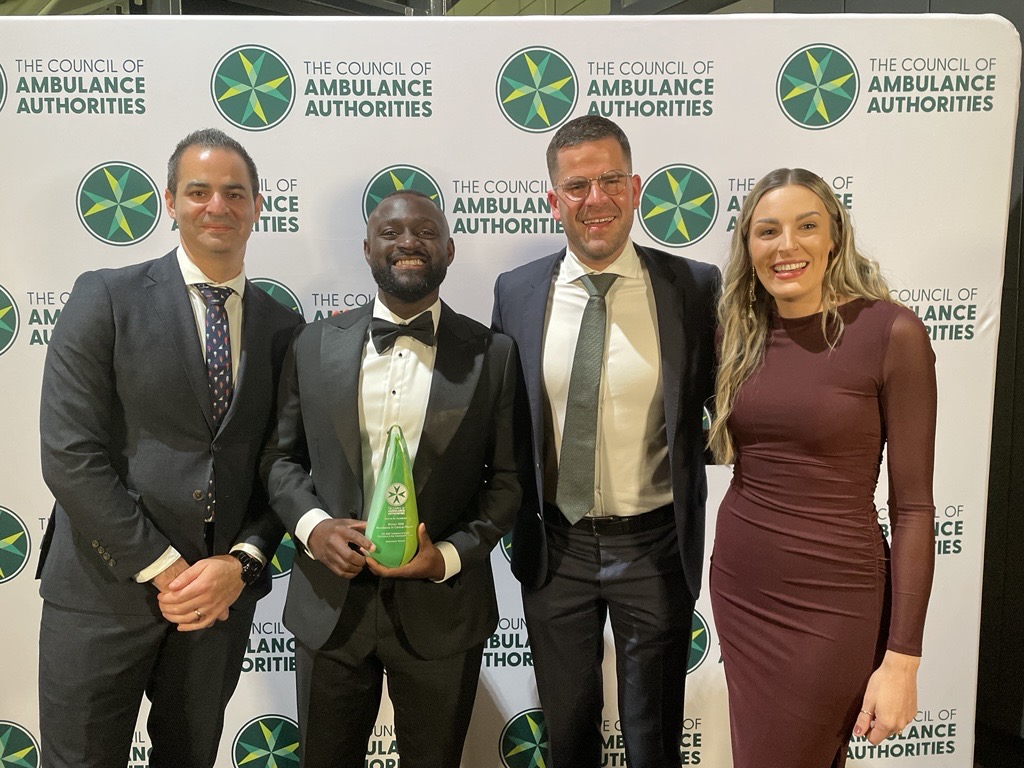 AV honoured with two CAA Excellence Awards | ambulance.vic.gov.au