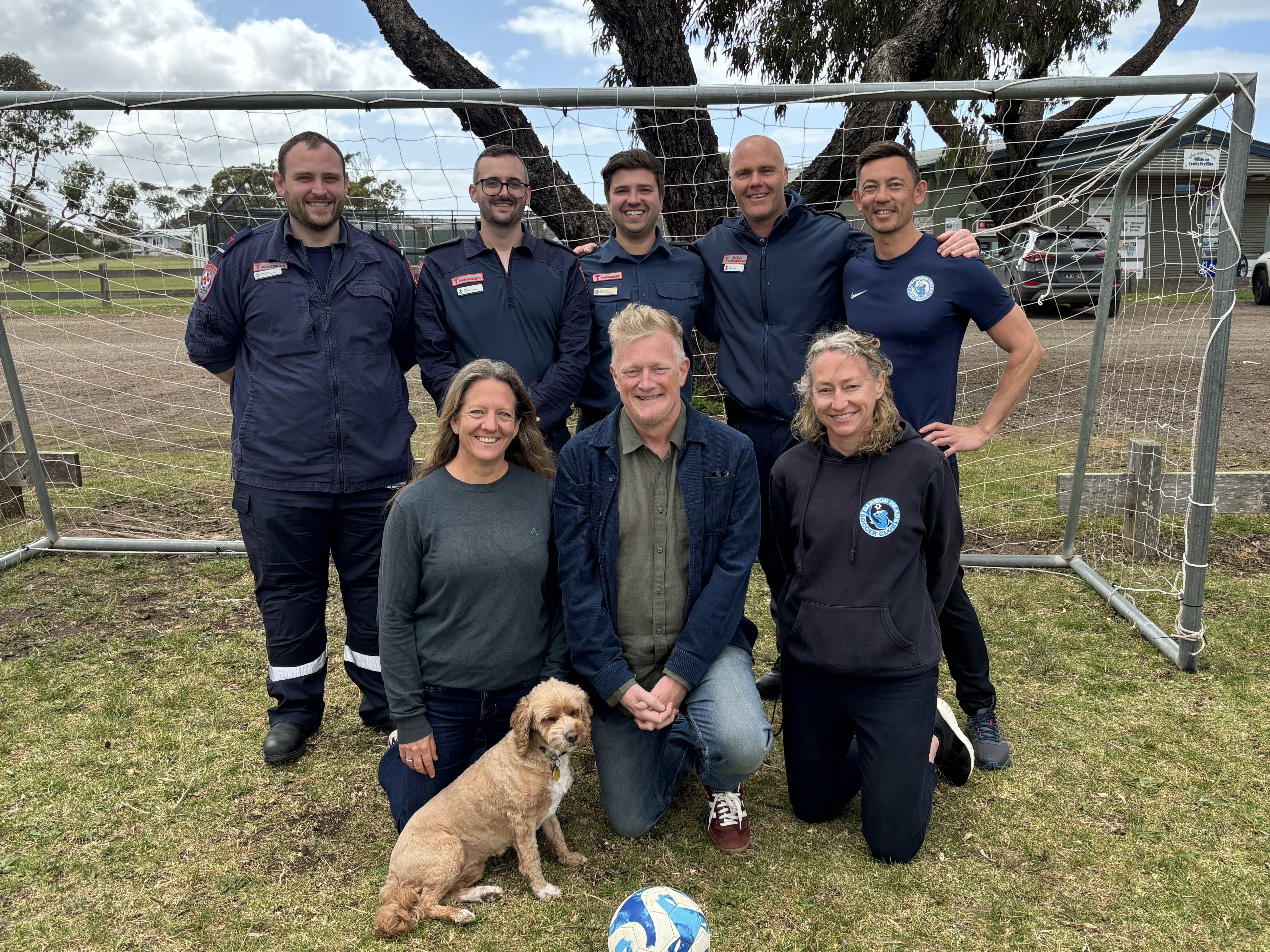 Soccer team saves player in cardiac arrest | ambulance.vic.gov.au